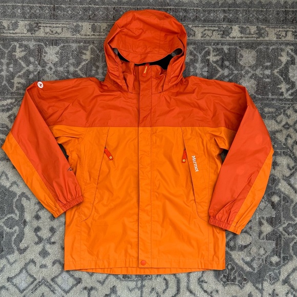 Marmot | Jackets & Coats | Marmot Kids Precip Bright Orange Raincoat ...